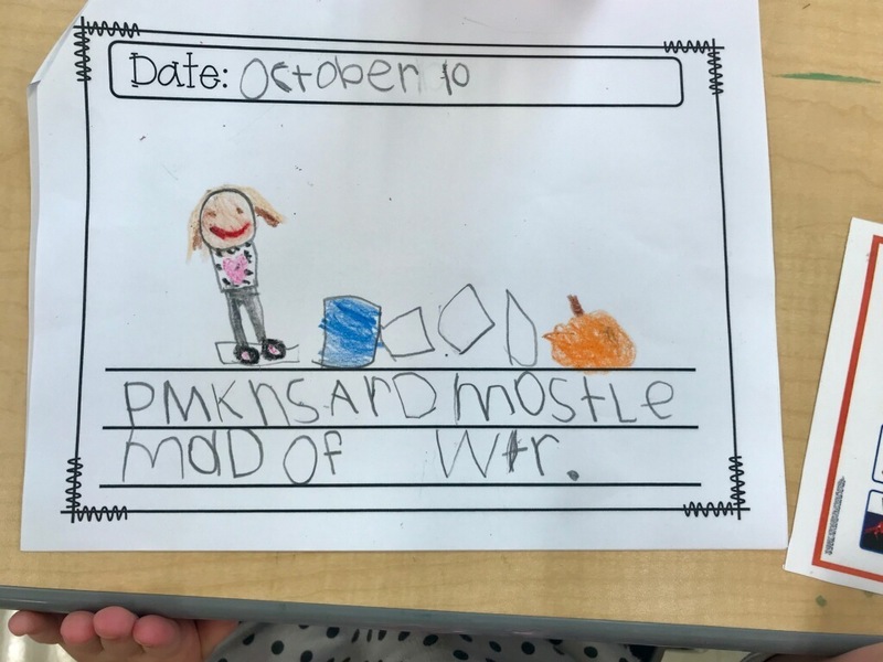 Kindergarten Writing Middletown Prairie Elementary